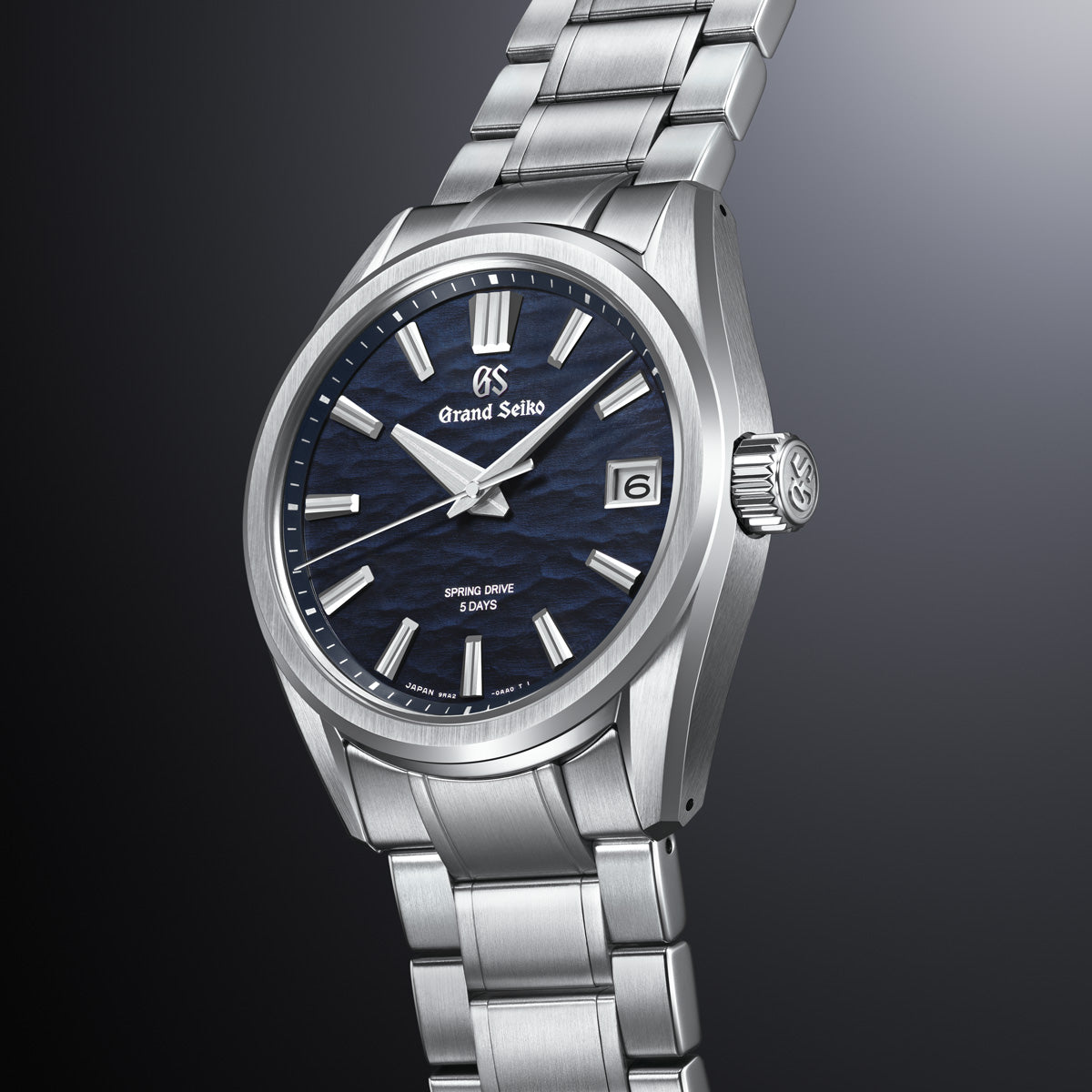 Grand Seiko Spring Drive 5 Days SLGA021 Lake Suwa Blue Dial Watch ...