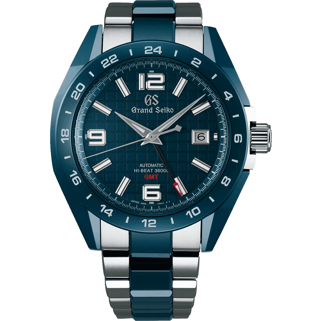 Grand Seiko Hi-Beat 36000 GMT Blue Ceramic SBGJ233 Sport Watch – Grand ...